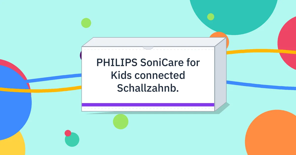Symbolbild: Packung mit der Aufschrift PHILIPS SoniCare for Kids connected Schallzahnb. (PZN 11380750) – Verfügbarkeit und Bezug in Apotheken in Frankfurt am Main