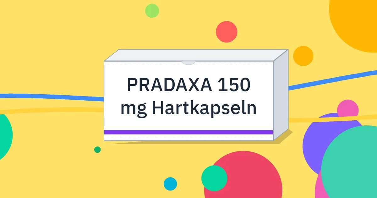 Symbolbild: Packung mit der Aufschrift PRADAXA 150 mg Hartkapseln (PZN 11130409) – Verfügbarkeit und Bezug in Apotheken in Frankfurt am Main