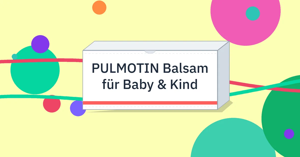 Symbolbild: Packung mit der Aufschrift PULMOTIN Balsam für Baby & Kind (PZN 20321551) – Verfügbarkeit und Bezug in Apotheken in Frankfurt am Main