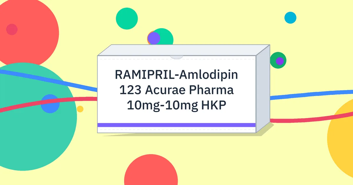 Symbolbild: Packung mit der Aufschrift RAMIPRIL-Amlodipin 123 Acurae Pharma 10mg-10mg HKP (PZN 19266976) – Verfügbarkeit und Bezug in Apotheken in Frankfurt am Main