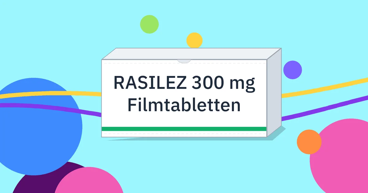 Symbolbild: Packung mit der Aufschrift RASILEZ 300 mg Filmtabletten (PZN 00024236) – Verfügbarkeit und Bezug in Apotheken in Frankfurt am Main