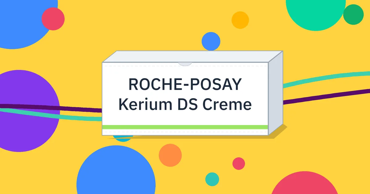 Symbolbild: Packung mit der Aufschrift ROCHE-POSAY Kerium DS Creme (PZN 07601286) – Verfügbarkeit und Bezug in Apotheken in Frankfurt am Main