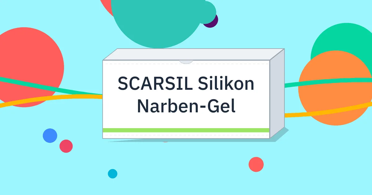 Symbolbild: Packung mit der Aufschrift SCARSIL Silikon Narben-Gel (PZN 17908330) – Verfügbarkeit und Bezug in Apotheken in Frankfurt am Main