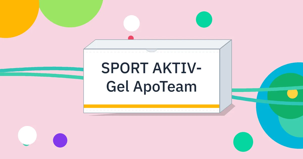 Symbolbild: Packung mit der Aufschrift SPORT AKTIV-Gel ApoTeam (PZN 14277449) – Verfügbarkeit und Bezug in Apotheken in Frankfurt am Main