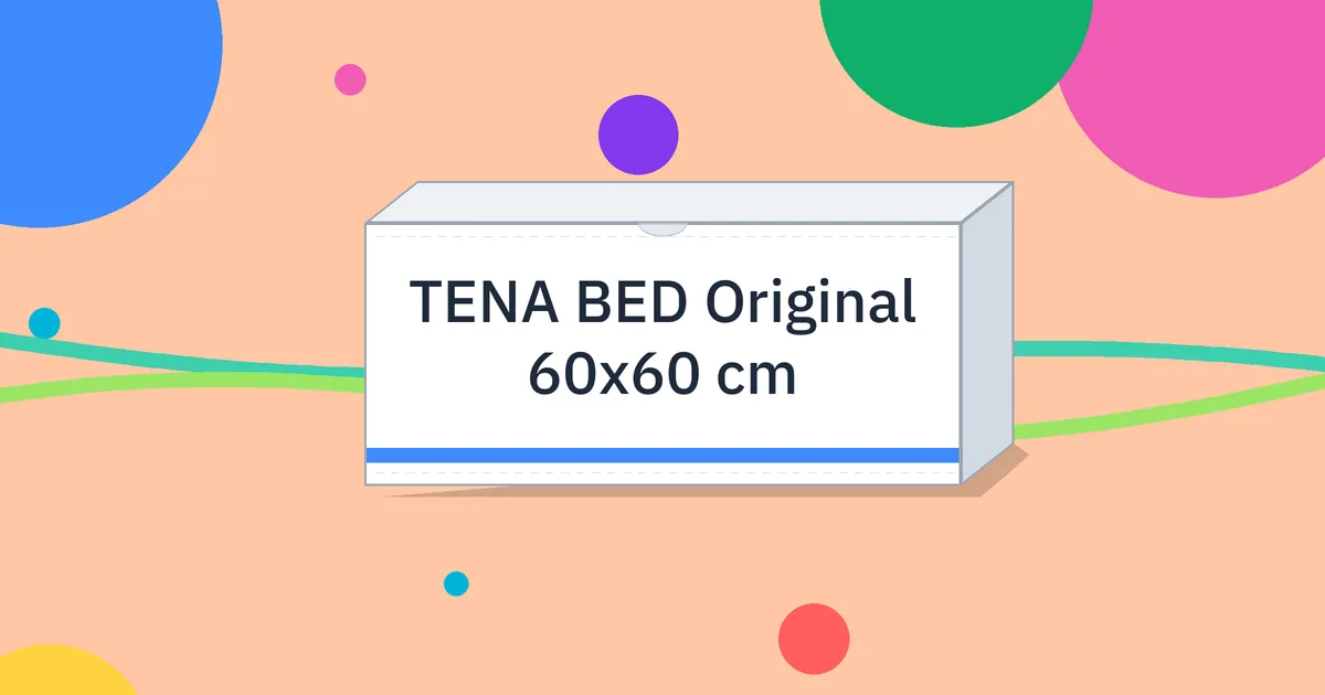 Symbolbild: Packung mit der Aufschrift TENA BED Original 60x60 cm (PZN 10940483) – Verfügbarkeit und Bezug in Apotheken in Frankfurt am Main