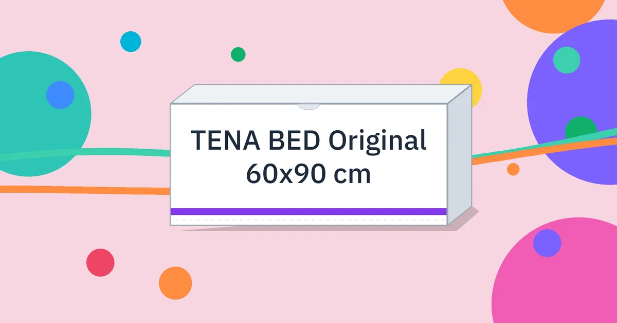 Symbolbild: Packung mit der Aufschrift TENA BED Original 60x90 cm (PZN 19981012) – Verfügbarkeit und Bezug in Apotheken in Frankfurt am Main