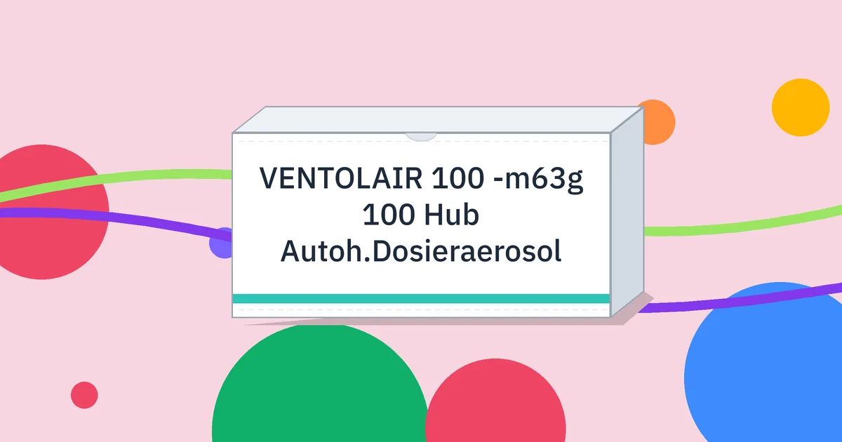 Symbolbild: Packung mit der Aufschrift VENTOLAIR 100 -m63g 100 Hub Autoh.Dosieraerosol (PZN 00175403) – Verfügbarkeit und Bezug in Apotheken in Frankfurt am Main