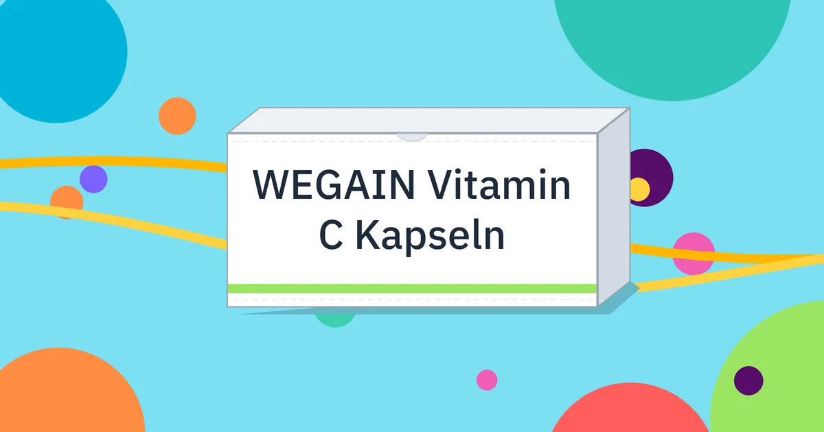 Symbolbild: Packung mit der Aufschrift WEGAIN Vitamin C Kapseln (PZN 20802316) – Verfügbarkeit und Bezug in Apotheken in Frankfurt am Main