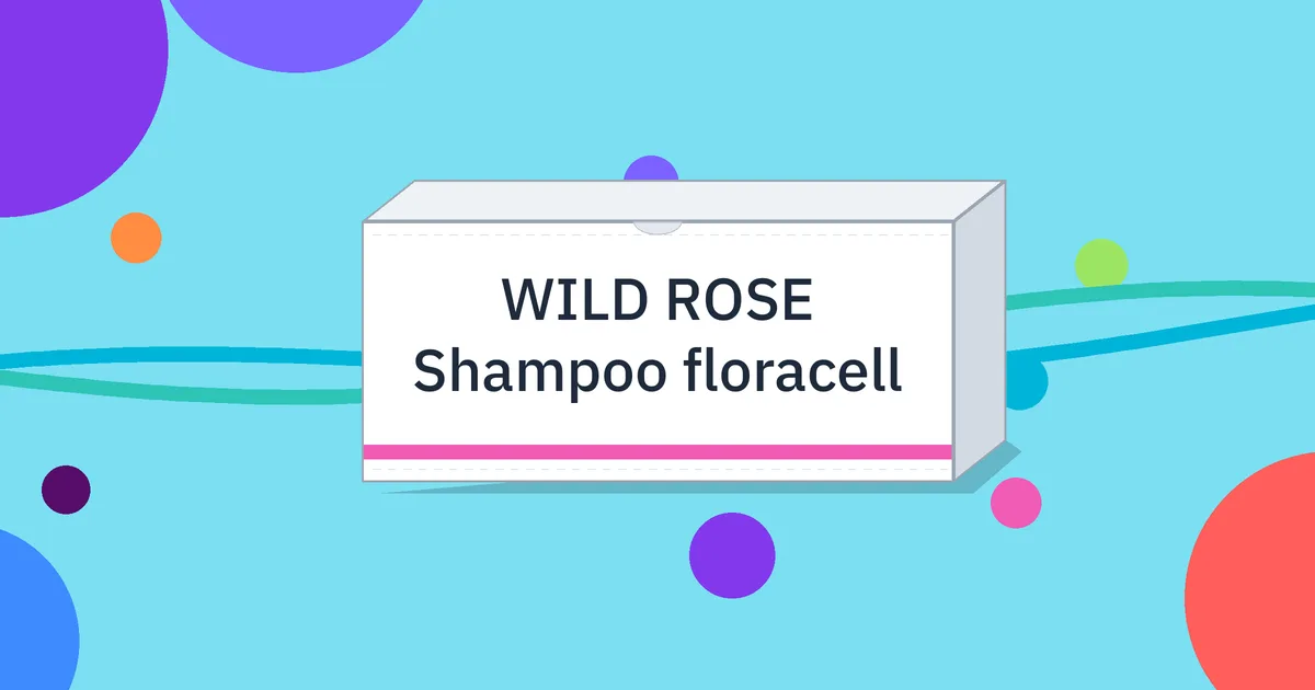 Symbolbild: Packung mit der Aufschrift WILD ROSE Shampoo floracell (PZN 04009506) – Verfügbarkeit und Bezug in Apotheken in Frankfurt am Main