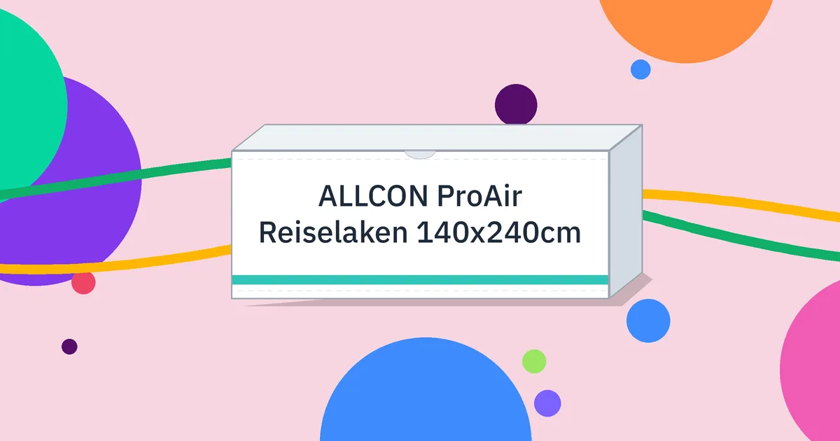 Symbolbild: Packung mit der Aufschrift ALLCON ProAir Reiselaken 140x240cm (PZN 02064872) – Verfügbarkeit und Bezug in Apotheken in Frankfurt am Main