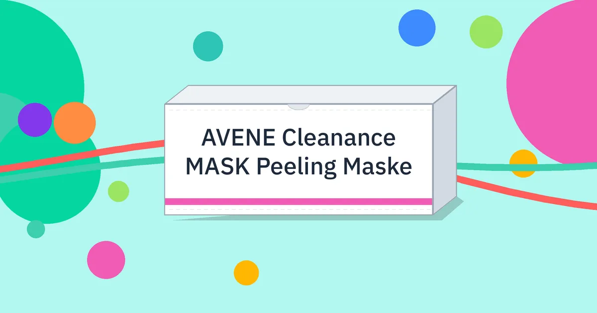 Symbolbild: Packung mit der Aufschrift AVENE Cleanance MASK Peeling Maske (PZN 10057923) – Verfügbarkeit und Bezug in Apotheken in Frankfurt am Main