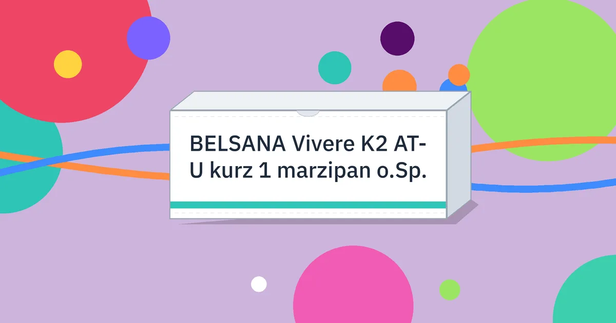 Symbolbild: Packung mit der Aufschrift BELSANA Vivere K2 AT-U kurz 1 marzipan o.Sp. (PZN 12183276) – Verfügbarkeit und Bezug in Apotheken in Frankfurt am Main