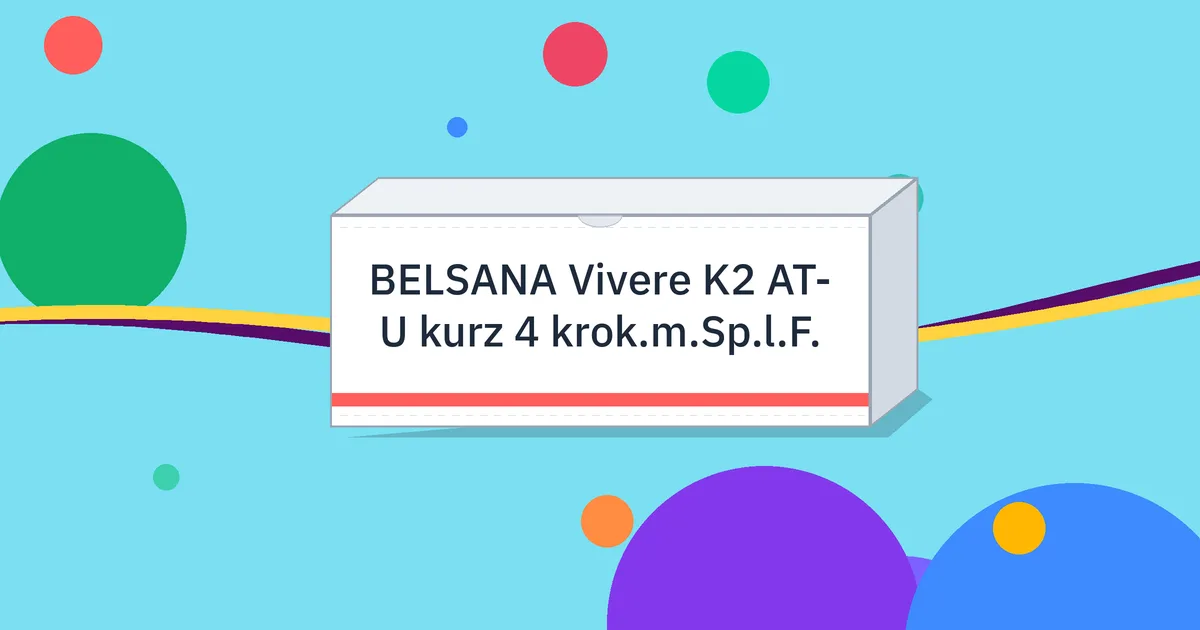 Symbolbild: Packung mit der Aufschrift BELSANA Vivere K2 AT-U kurz 4 krok.m.Sp.l.F. (PZN 08538816) – Verfügbarkeit und Bezug in Apotheken in Frankfurt am Main