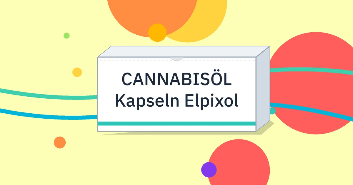 Symbolbild: Packung mit der Aufschrift CANNABISÖL Kapseln Elpixol (PZN 17902764) – Verfügbarkeit und Bezug in Apotheken in Frankfurt am Main
