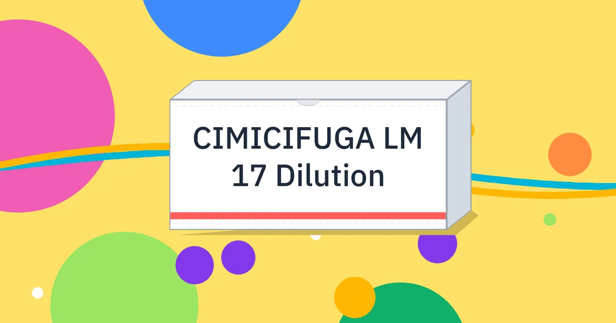 Symbolbild: Packung mit der Aufschrift CIMICIFUGA LM 17 Dilution (PZN 12819142) – Verfügbarkeit und Bezug in Apotheken in Frankfurt am Main