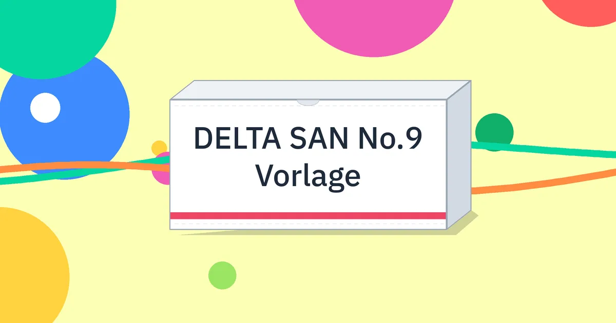 Symbolbild: Packung mit der Aufschrift DELTA SAN No.9 Vorlage (PZN 05949192) – Verfügbarkeit und Bezug in Apotheken in Frankfurt am Main