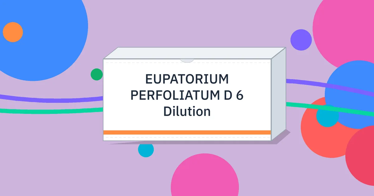 Symbolbild: Packung mit der Aufschrift EUPATORIUM PERFOLIATUM D 6 Dilution (PZN 02127615) – Verfügbarkeit und Bezug in Apotheken in Frankfurt am Main