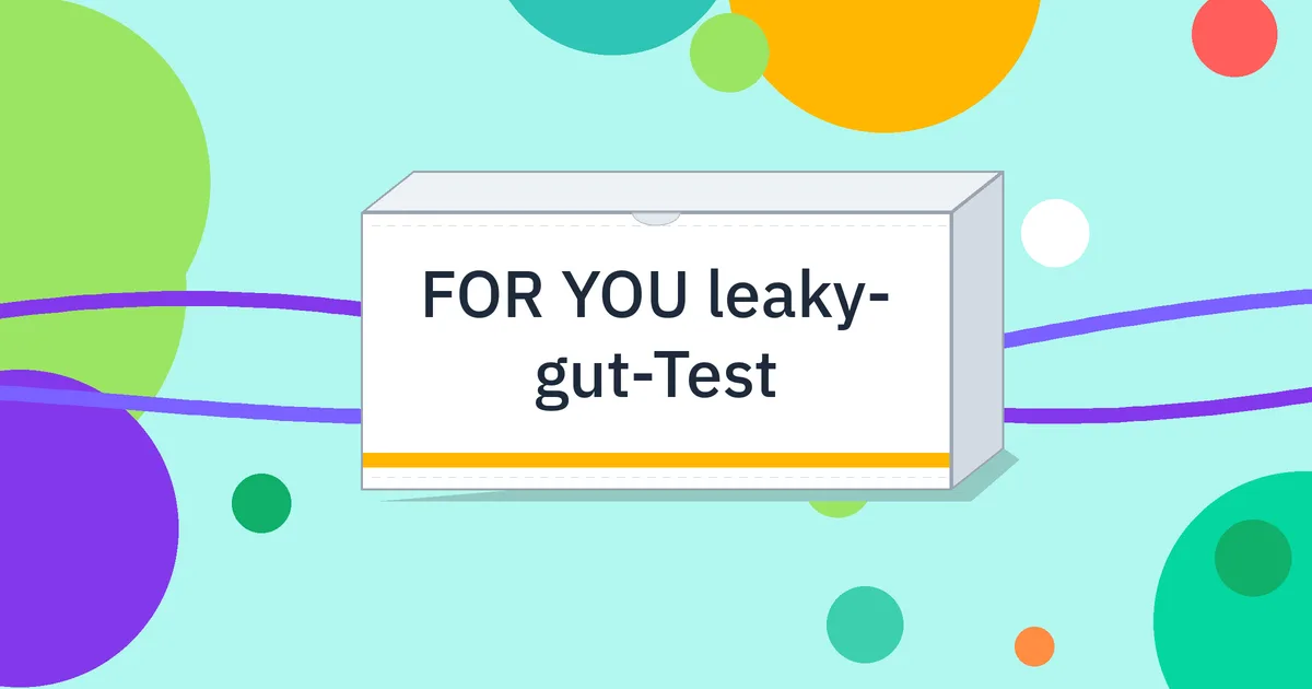 Symbolbild: Packung mit der Aufschrift FOR YOU leaky-gut-Test (PZN 15747905) – Verfügbarkeit und Bezug in Apotheken in Frankfurt am Main