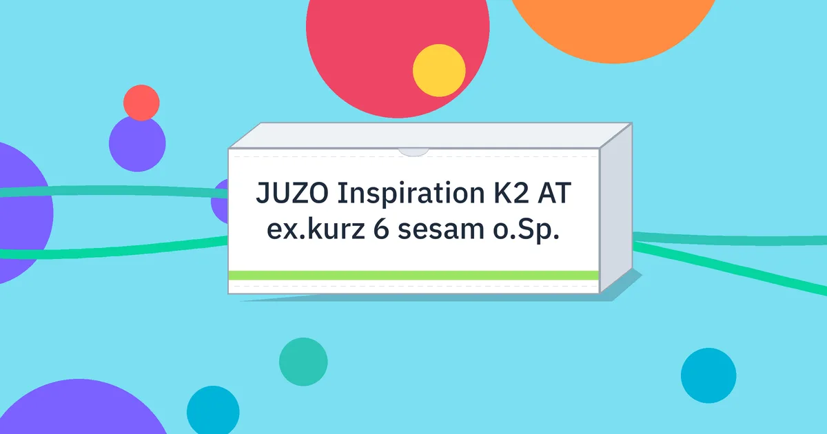Symbolbild: Packung mit der Aufschrift JUZO Inspiration K2 AT ex.kurz 6 sesam o.Sp. (PZN 14932523) – Verfügbarkeit und Bezug in Apotheken in Frankfurt am Main