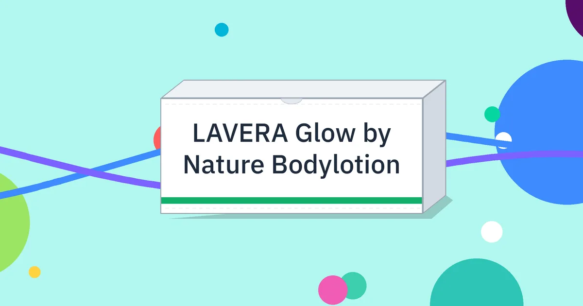 Symbolbild: Packung mit der Aufschrift LAVERA Glow by Nature Bodylotion (PZN 19898529) – Verfügbarkeit und Bezug in Apotheken in Frankfurt am Main