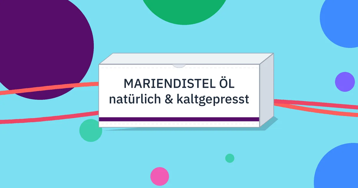 Symbolbild: Packung mit der Aufschrift MARIENDISTEL ÖL natürlich & kaltgepresst (PZN 18662428) – Verfügbarkeit und Bezug in Apotheken in Frankfurt am Main