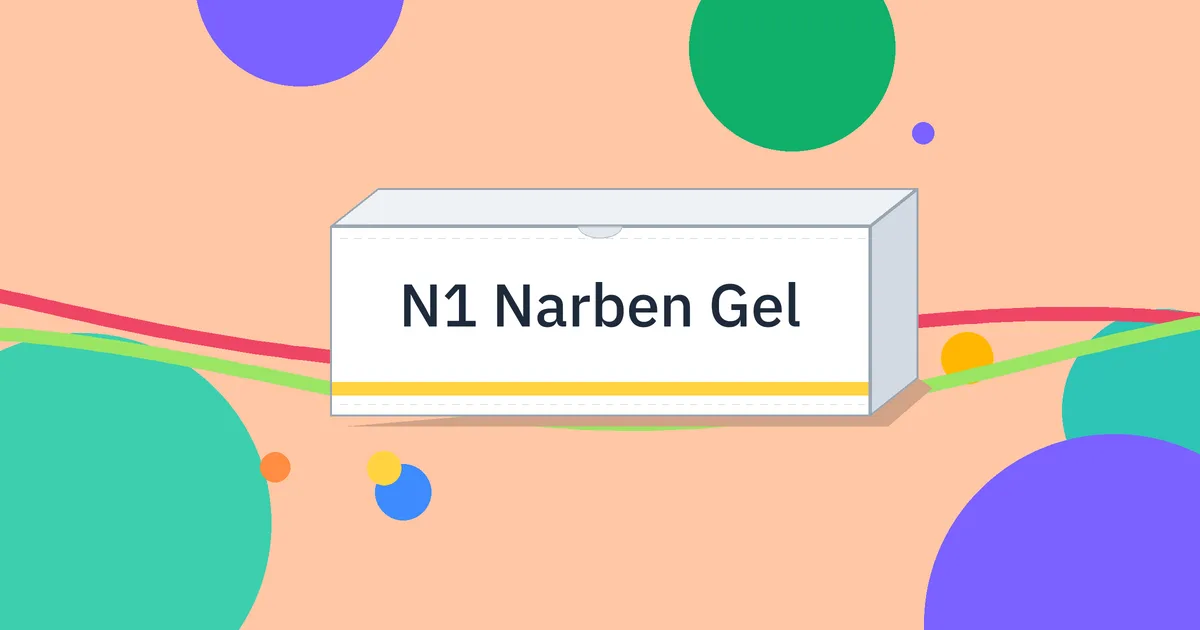 Symbolbild: Packung mit der Aufschrift N1 Narben Gel (PZN 17983030) – Verfügbarkeit und Bezug in Apotheken in Frankfurt am Main