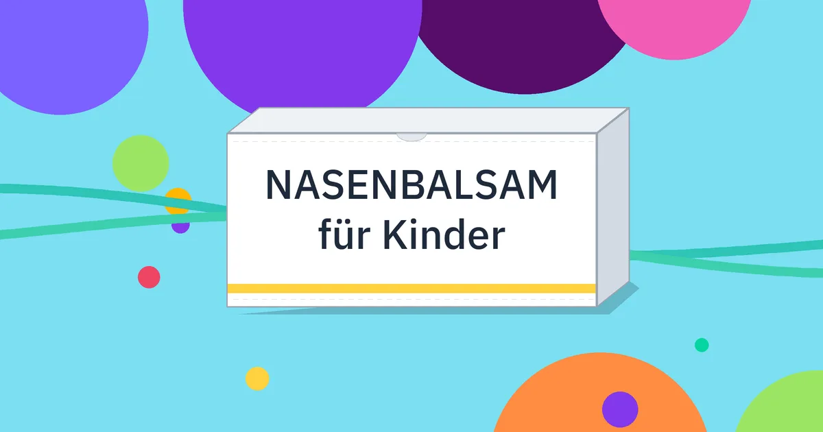 Symbolbild: Packung mit der Aufschrift NASENBALSAM für Kinder (PZN 01448375) – Verfügbarkeit und Bezug in Apotheken in Frankfurt am Main