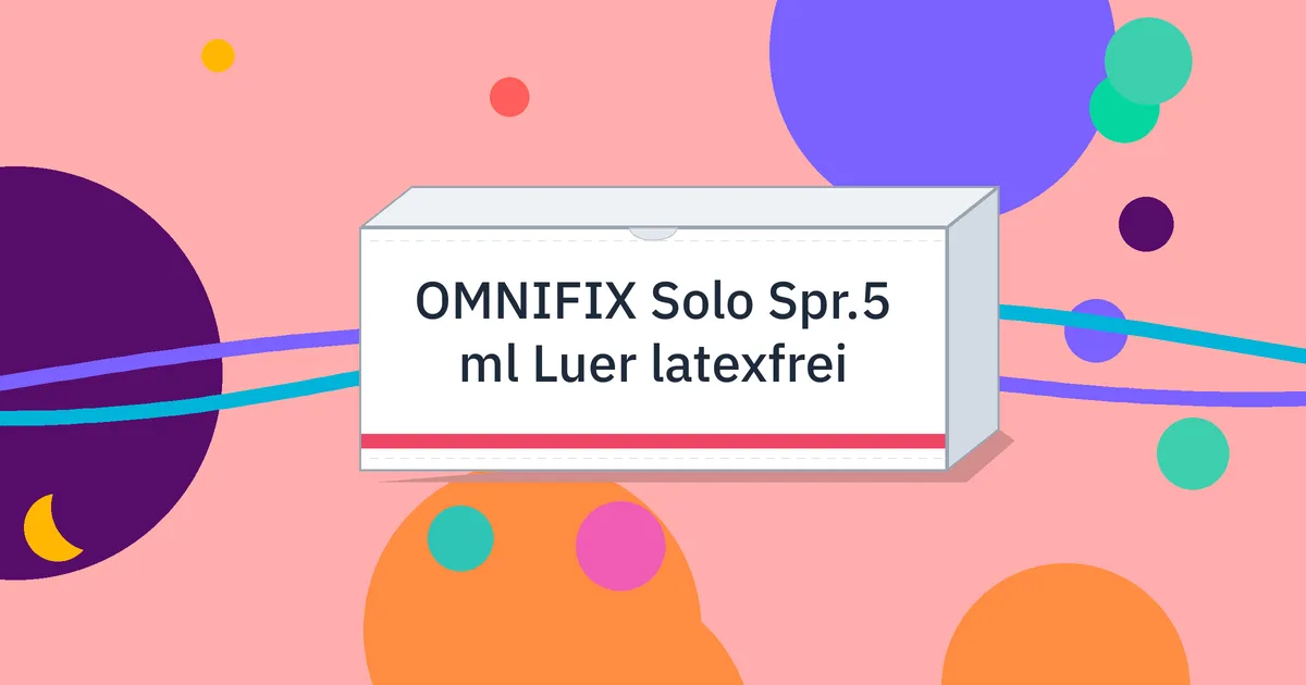 Symbolbild: Packung mit der Aufschrift OMNIFIX Solo Spr.5 ml Luer latexfrei (PZN 15746219) – Verfügbarkeit und Bezug in Apotheken in Frankfurt am Main