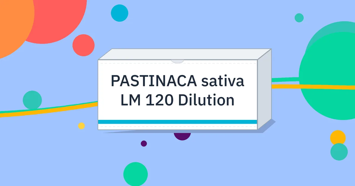 Symbolbild: Packung mit der Aufschrift PASTINACA sativa LM 120 Dilution (PZN 13632629) – Verfügbarkeit und Bezug in Apotheken in Frankfurt am Main