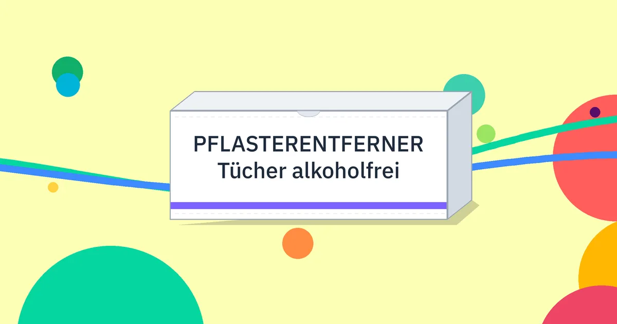 Symbolbild: Packung mit der Aufschrift PFLASTERENTFERNER Tücher alkoholfrei (PZN 11314291) – Verfügbarkeit und Bezug in Apotheken in Frankfurt am Main