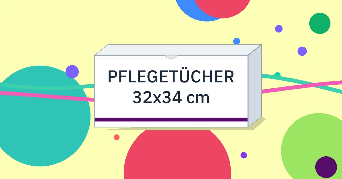 Symbolbild: Packung mit der Aufschrift PFLEGETÜCHER 32x34 cm (PZN 00611666) – Verfügbarkeit und Bezug in Apotheken in Frankfurt am Main