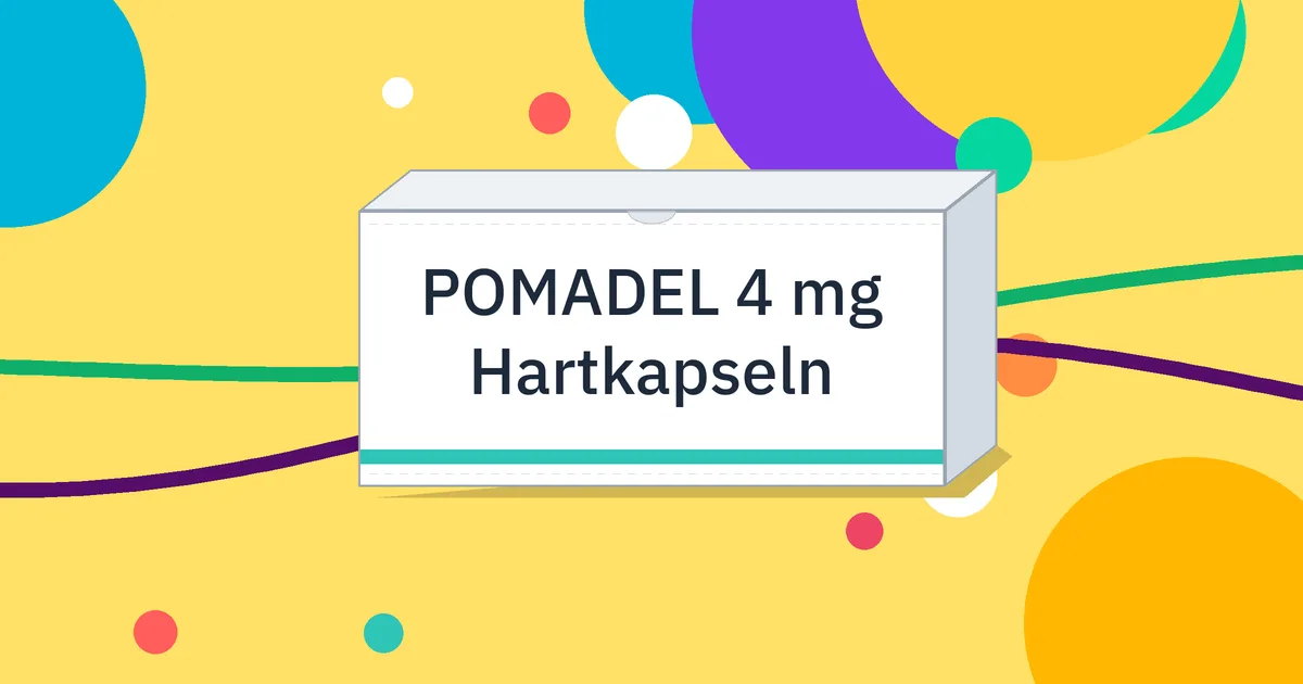 Symbolbild: Packung mit der Aufschrift POMADEL 4 mg Hartkapseln (PZN 19412194) – Verfügbarkeit und Bezug in Apotheken in Frankfurt am Main