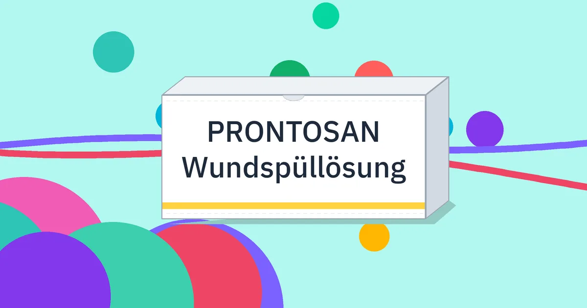 Symbolbild: Packung mit der Aufschrift PRONTOSAN Wundspüllösung (PZN 18840290) – Verfügbarkeit und Bezug in Apotheken in Frankfurt am Main