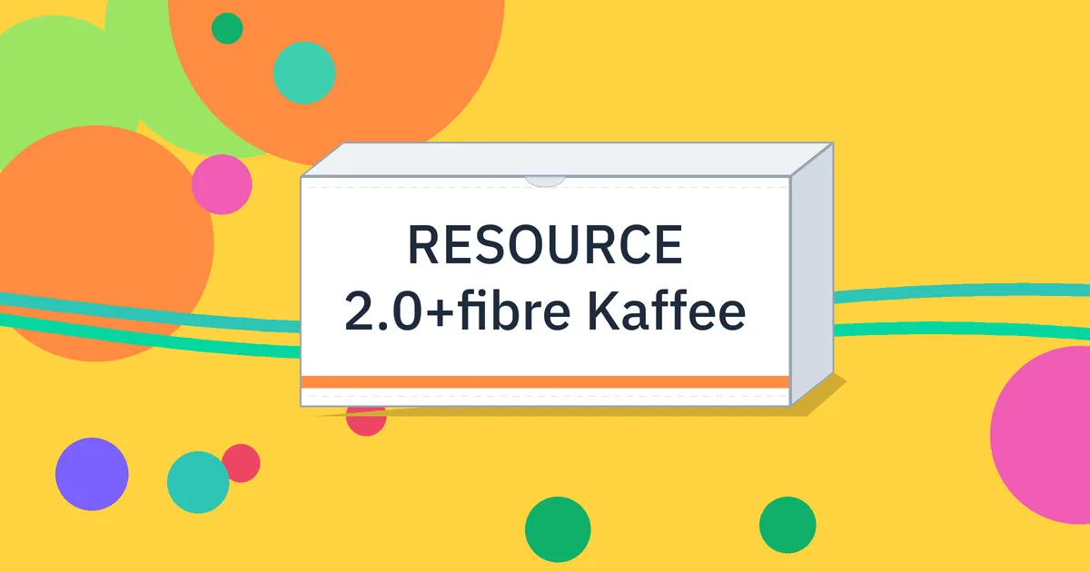 Symbolbild: Packung mit der Aufschrift RESOURCE 2.0+fibre Kaffee (PZN 20051117) – Verfügbarkeit und Bezug in Apotheken in Frankfurt am Main