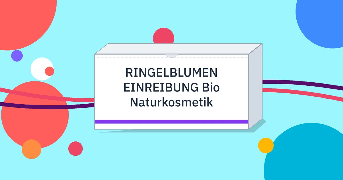 Symbolbild: Packung mit der Aufschrift RINGELBLUMEN EINREIBUNG Bio Naturkosmetik (PZN 19274071) – Verfügbarkeit und Bezug in Apotheken in Frankfurt am Main