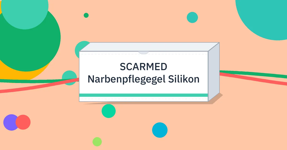 Symbolbild: Packung mit der Aufschrift SCARMED Narbenpflegegel Silikon (PZN 05453568) – Verfügbarkeit und Bezug in Apotheken in Frankfurt am Main