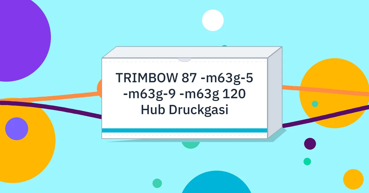 Symbolbild: Packung mit der Aufschrift TRIMBOW 87 -m63g-5 -m63g-9 -m63g 120 Hub Druckgasi (PZN 14294100) – Verfügbarkeit und Bezug in Apotheken in Frankfurt am Main