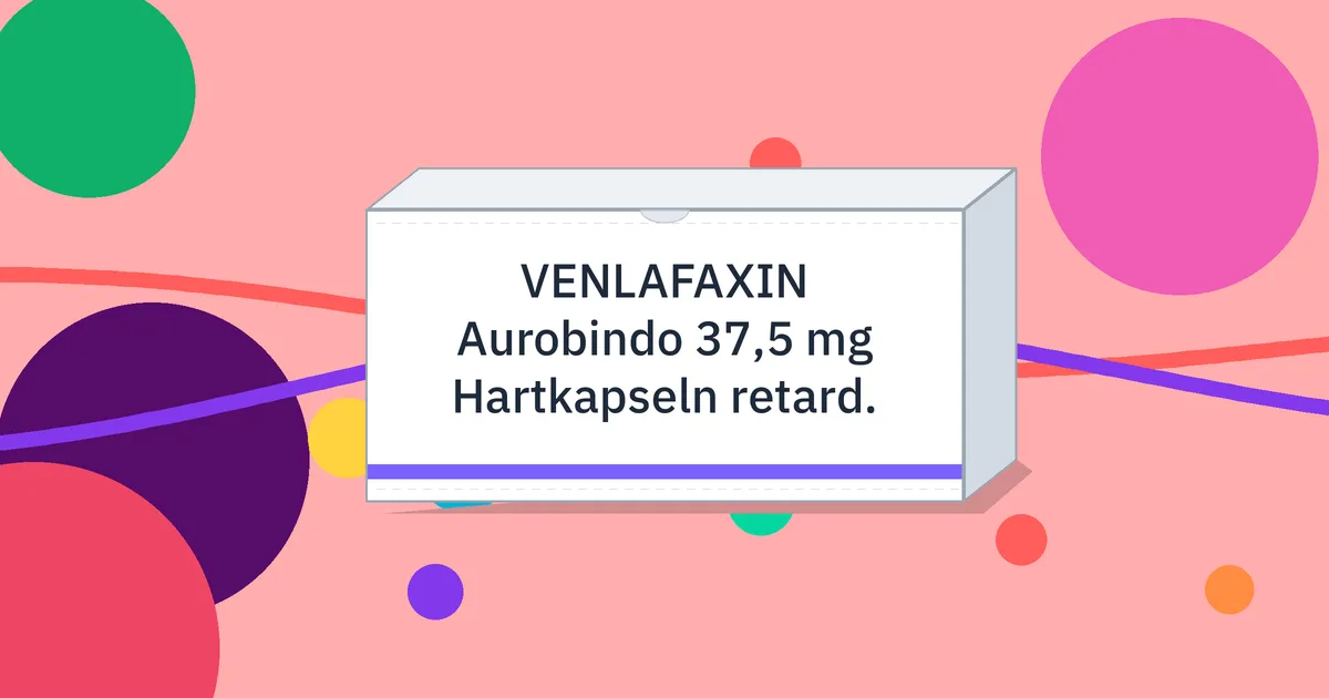 Symbolbild: Packung mit der Aufschrift VENLAFAXIN Aurobindo 37,5 mg Hartkapseln retard. (PZN 11528158) – Verfügbarkeit und Bezug in Apotheken in Frankfurt am Main