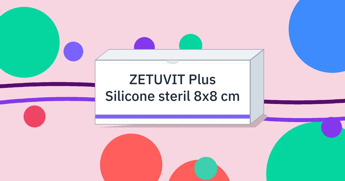 Symbolbild: Packung mit der Aufschrift ZETUVIT Plus Silicone steril 8x8 cm (PZN 16701868) – Verfügbarkeit und Bezug in Apotheken in Frankfurt am Main