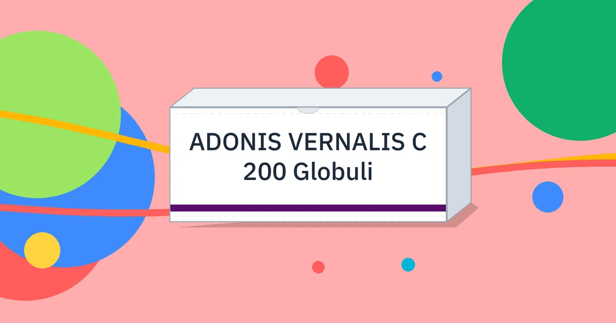 Symbolbild: Packung mit der Aufschrift ADONIS VERNALIS C 200 Globuli (PZN 19716379) – Verfügbarkeit und Bezug in Apotheken in Frankfurt am Main