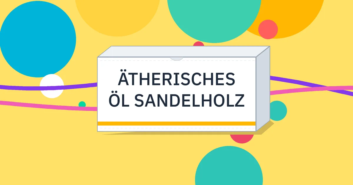 Symbolbild: Packung mit der Aufschrift ÄTHERISCHES ÖL SANDELHOLZ (PZN 20026579) – Verfügbarkeit und Bezug in Apotheken in Frankfurt am Main