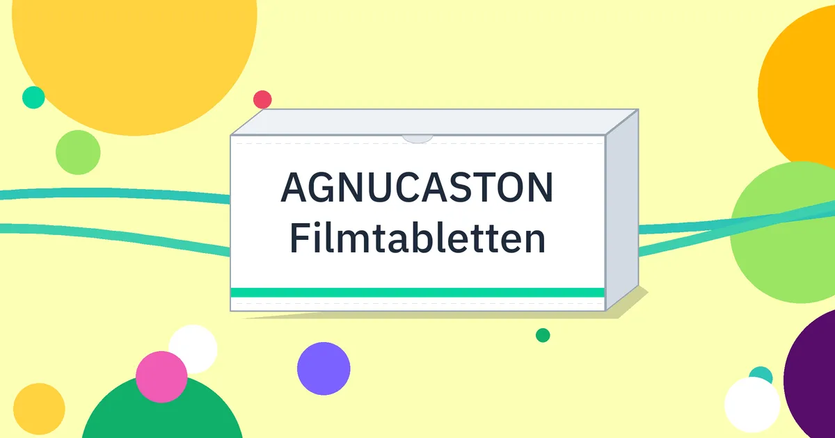 Symbolbild: Packung mit der Aufschrift AGNUCASTON Filmtabletten (PZN 02398544) – Verfügbarkeit und Bezug in Apotheken in Frankfurt am Main