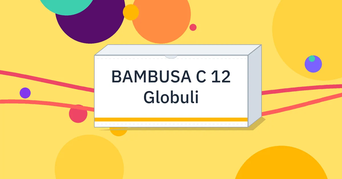 Symbolbild: Packung mit der Aufschrift BAMBUSA C 12 Globuli (PZN 19716528) – Verfügbarkeit und Bezug in Apotheken in Frankfurt am Main