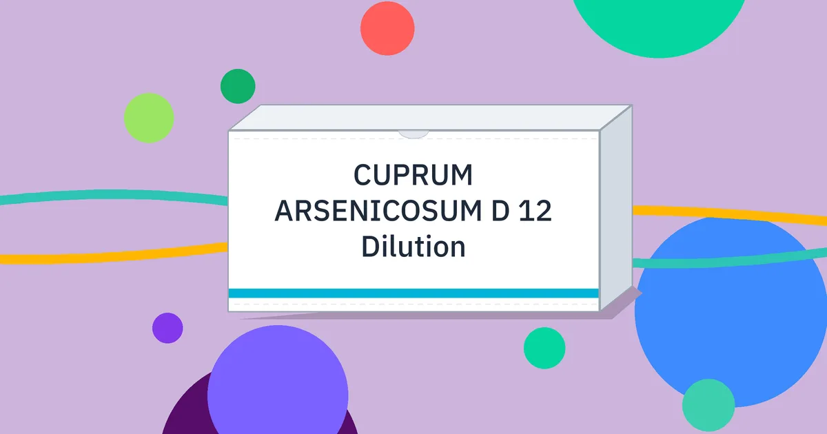 Symbolbild: Packung mit der Aufschrift CUPRUM ARSENICOSUM D 12 Dilution (PZN 02612457) – Verfügbarkeit und Bezug in Apotheken in Frankfurt am Main