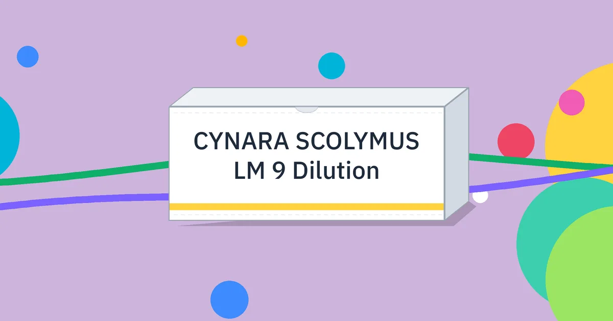 Symbolbild: Packung mit der Aufschrift CYNARA SCOLYMUS LM 9 Dilution (PZN 13459533) – Verfügbarkeit und Bezug in Apotheken in Frankfurt am Main