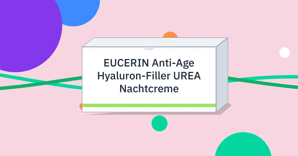 Symbolbild: Packung mit der Aufschrift EUCERIN Anti-Age Hyaluron-Filler UREA Nachtcreme (PZN 14216005) – Verfügbarkeit und Bezug in Apotheken in Frankfurt am Main