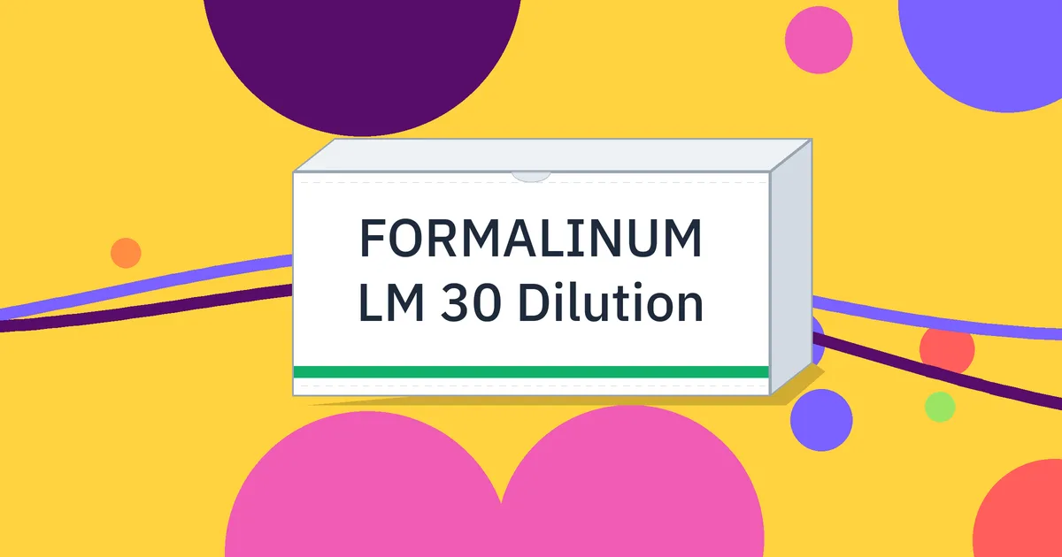 Symbolbild: Packung mit der Aufschrift FORMALINUM LM 30 Dilution (PZN 12873816) – Verfügbarkeit und Bezug in Apotheken in Frankfurt am Main
