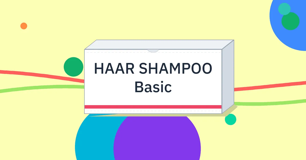Symbolbild: Packung mit der Aufschrift HAAR SHAMPOO Basic (PZN 20189382) – Verfügbarkeit und Bezug in Apotheken in Frankfurt am Main