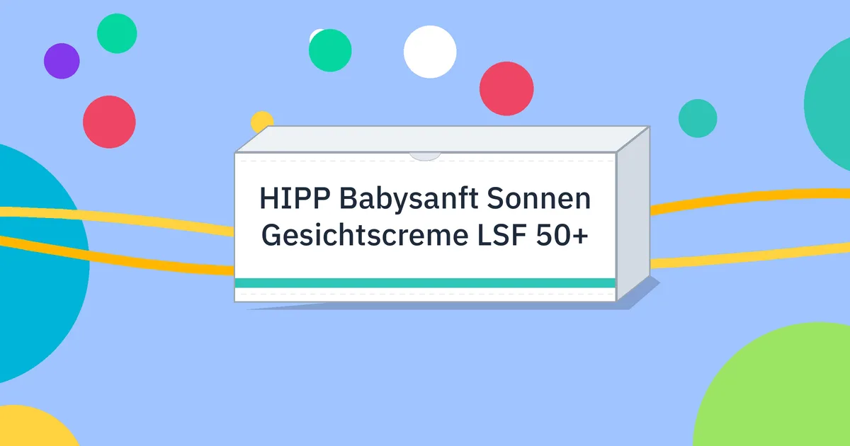 Symbolbild: Packung mit der Aufschrift HIPP Babysanft Sonnen Gesichtscreme LSF 50+ (PZN 16791713) – Verfügbarkeit und Bezug in Apotheken in Frankfurt am Main