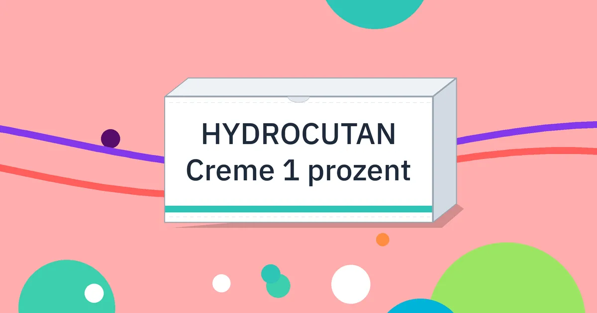 Symbolbild: Packung mit der Aufschrift HYDROCUTAN Creme 1 prozent (PZN 06577025) – Verfügbarkeit und Bezug in Apotheken in Frankfurt am Main